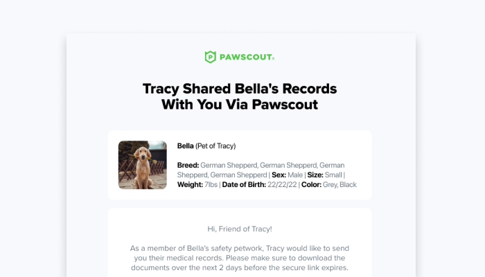 How to Share Pet Documents? – Pawscout